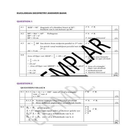 EUCLIDEAN GEOMETRY ANSWER BANK GRADE 10 MATHS.pdf