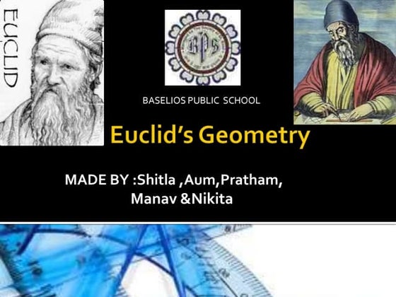 Introduction to euclid’s geometry | PPTX