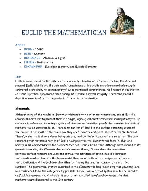 Mathematics in Ancient Greece | PPT