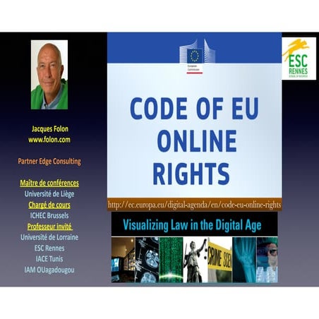 Eu code of online rights | PPT