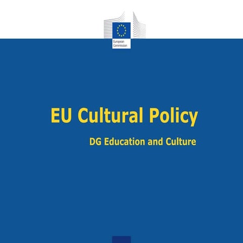 EU Cultural Policy | PDF