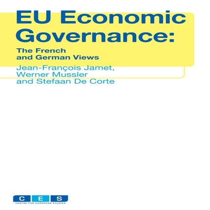 EU Economic Governance | PDF