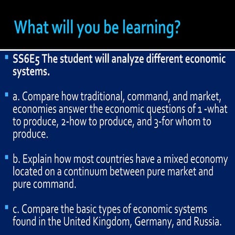 6th Grade Social Studies Europe Economics | PPT