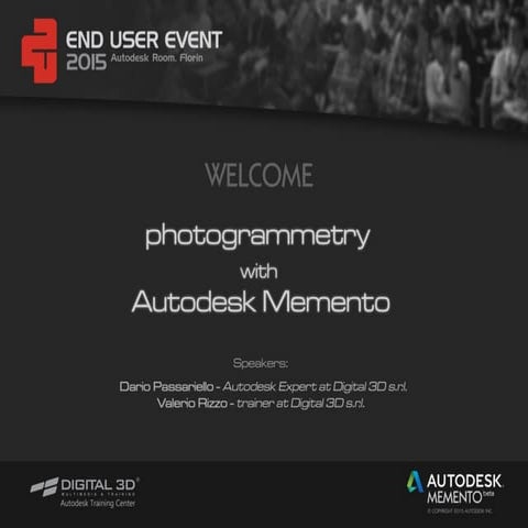 EUE 2015 / PRESENTATION OF MEMENTO SOFTWARE | PDF