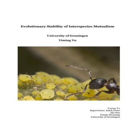 The Evolution of Mutualism | PDF