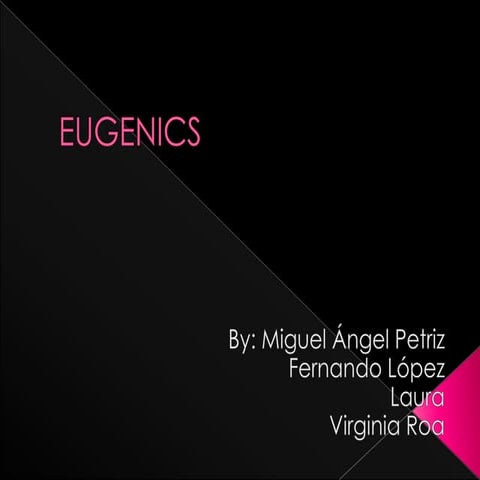 Eugenics | PPT