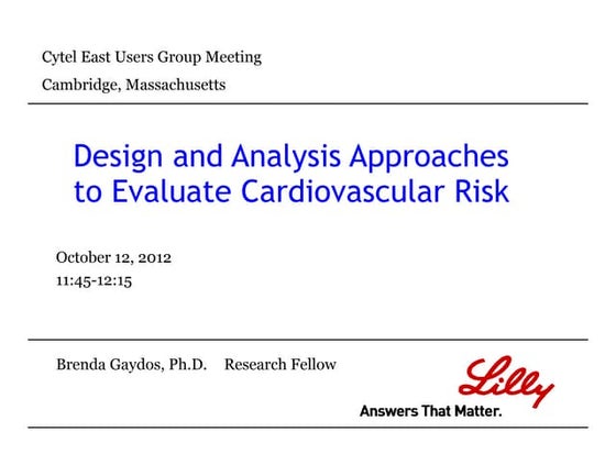 Infosheet logxact-with-cytel-studio | PDF