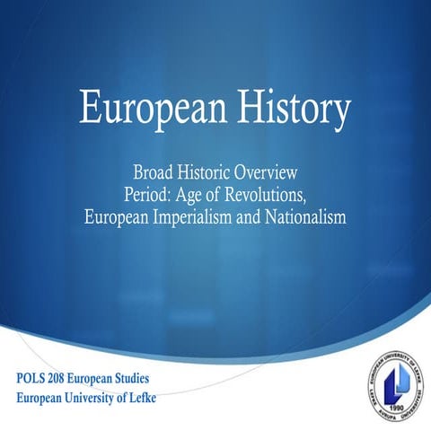 European History: Part II | PPT