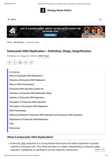 The fidelity of DNA replication determines the genome stability and .pdf