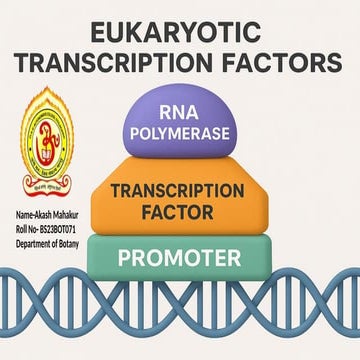 Eukaryotic Transcription Factors by Akash Mahakur (10.05.2025).pptx