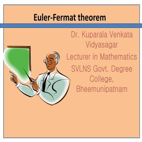 Euler-Fermat theorem.pptx
