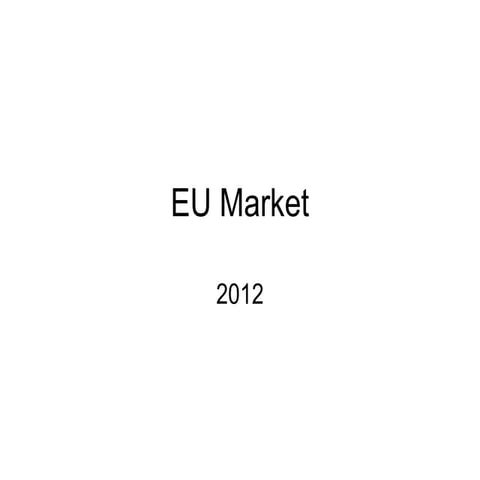 Eu market | PPT