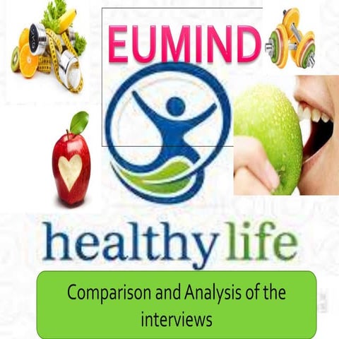 Eumind - 3 gereations, Healthylife Analysis of the data | PPTX