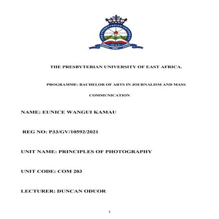 EUNICE KAMAU PROJECT DECEMBER 132023.docx | Business | Business and Finance