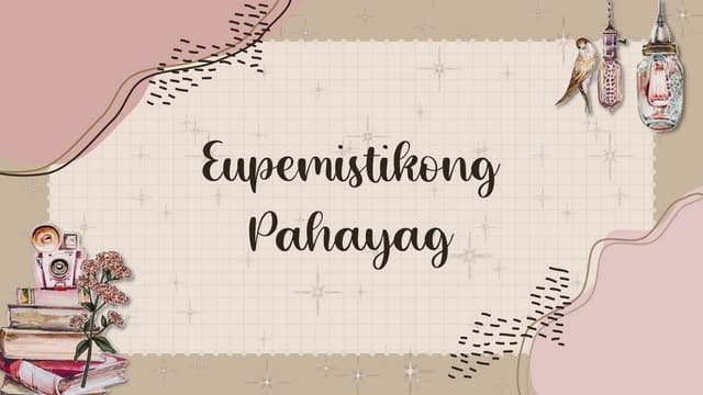 Iba't ibang paraan ng pagpapahayag | PPT