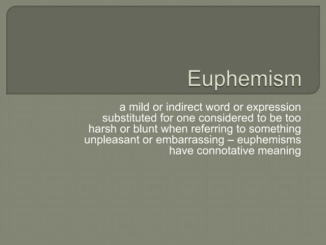 Changing of meaning | PPTX