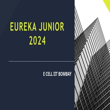 EUREKA 2024.competition at all school level | PPTX