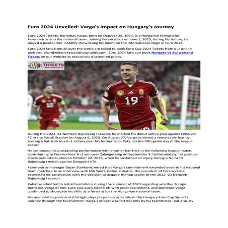 UEFA Euro 2024 Exploring the Profile and Statistics of Football Player ...