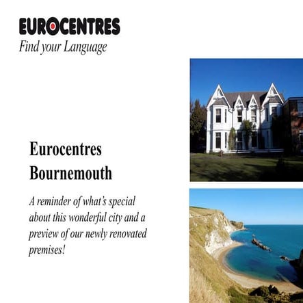 Eurocentres Bournemouth 2011 - Intelligent Partners | PDF | Europe ...