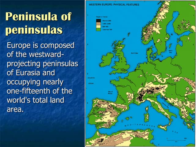 Physical geography of europe | PPT