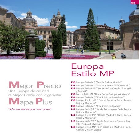 Europa Estilo MP | Mapaplus 2014 - 2015 | PDF
