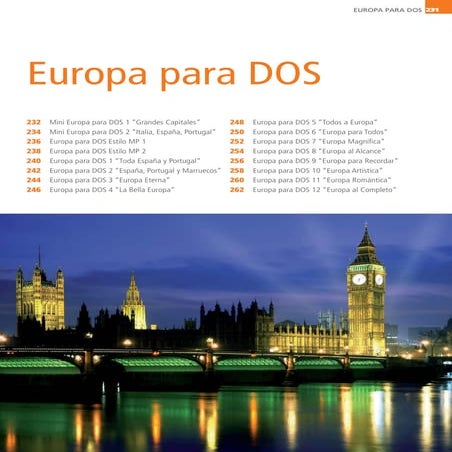 Europa para Dos | Mapaplus 2014 - 2015 | PDF