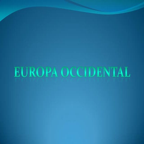 ESQUEMA UNIDAD EL CONTINENTE EUROPEO Y LA UNIÓN EUROPEA