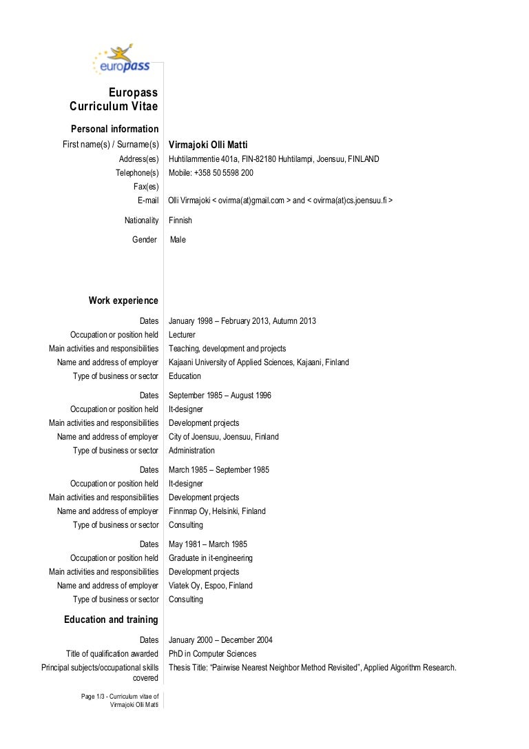 Europass.lv Cv | semashow.com