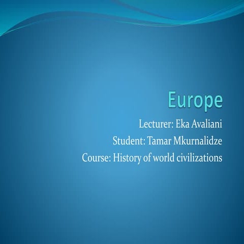 Europe | PPT | Free Download