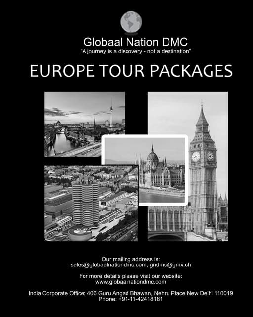 Europe Tour Packages | PDF