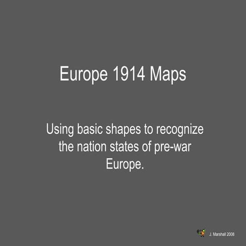 Europe 1914 maps and quiz | PPT