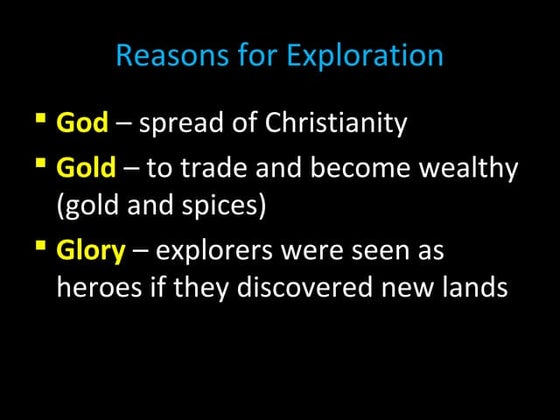 The Age of Exploration | PPT