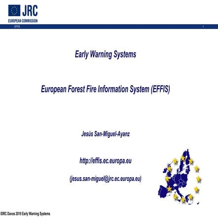 European Forest Fire Information System (EFFIS) | PPT