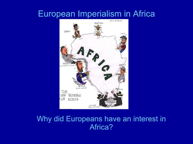 Colonialism and imperialism | PPTX