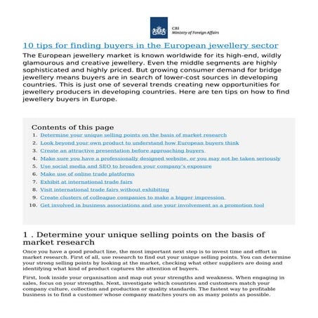 European jewellery | PDF