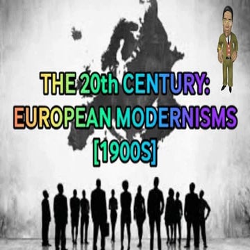 The Modern Period Early 20th Century.... | PPTX