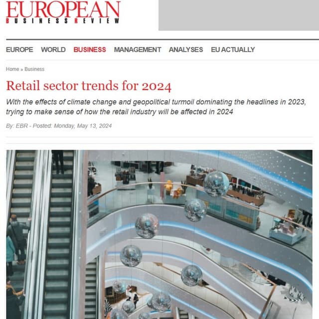 Retail sector trends for 2024 | European Business Review | PDF