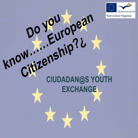 European citizenship | PPTX