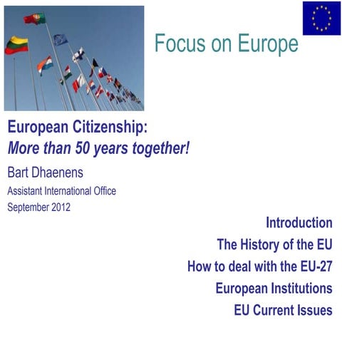 European citizenship (handout) | PPTX