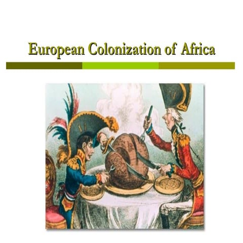 European colonization of africa | PPT