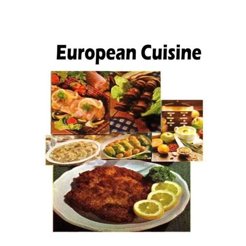 European cuisine compressed | PPT