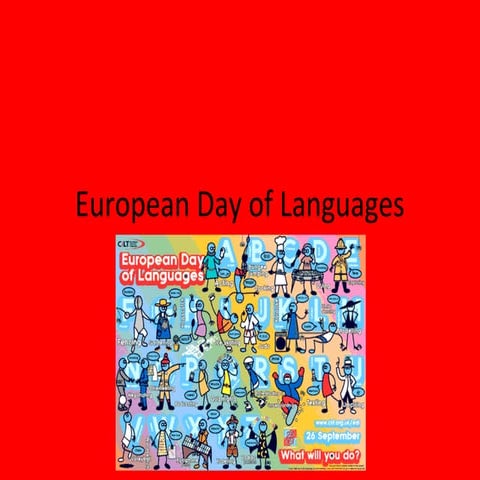 European day of languages3 | PPT