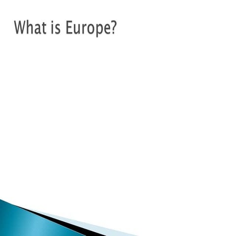 European dimensions | PPT