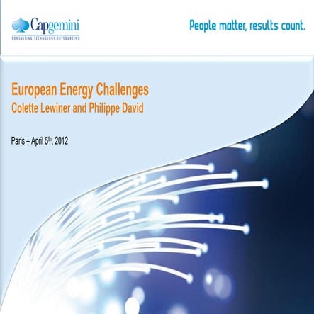 European Energy Markets: How Utilities Companies Can Improve ...