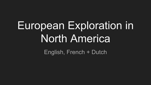 Age of exploration | PPTX