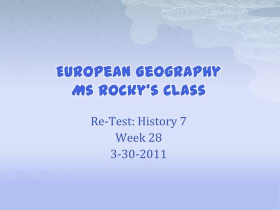 Cadeias montanhosas europa ii | DOC | Geography | Science