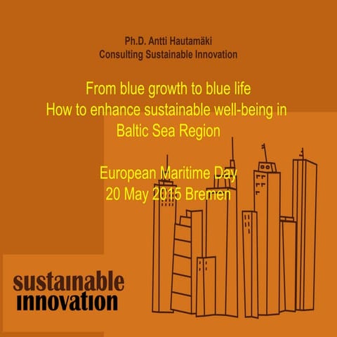 From blue growth to blue life | PPT