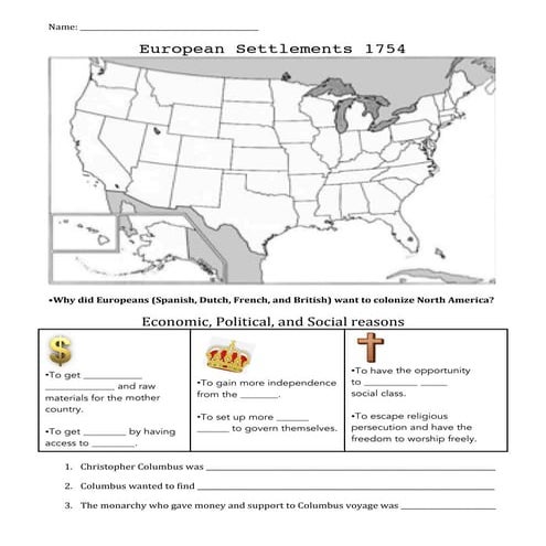 European settlements | PDF