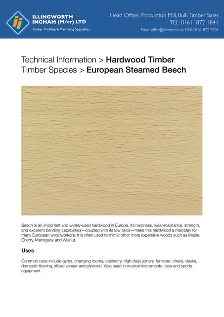 Hardwood timber | PPT