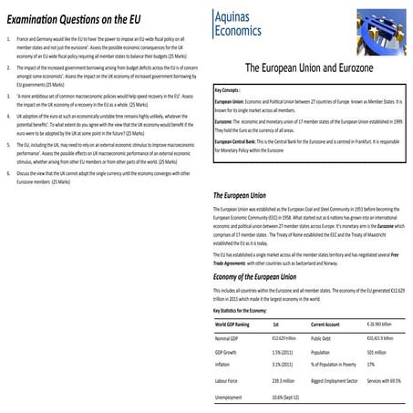 European Union Booklet | PPT